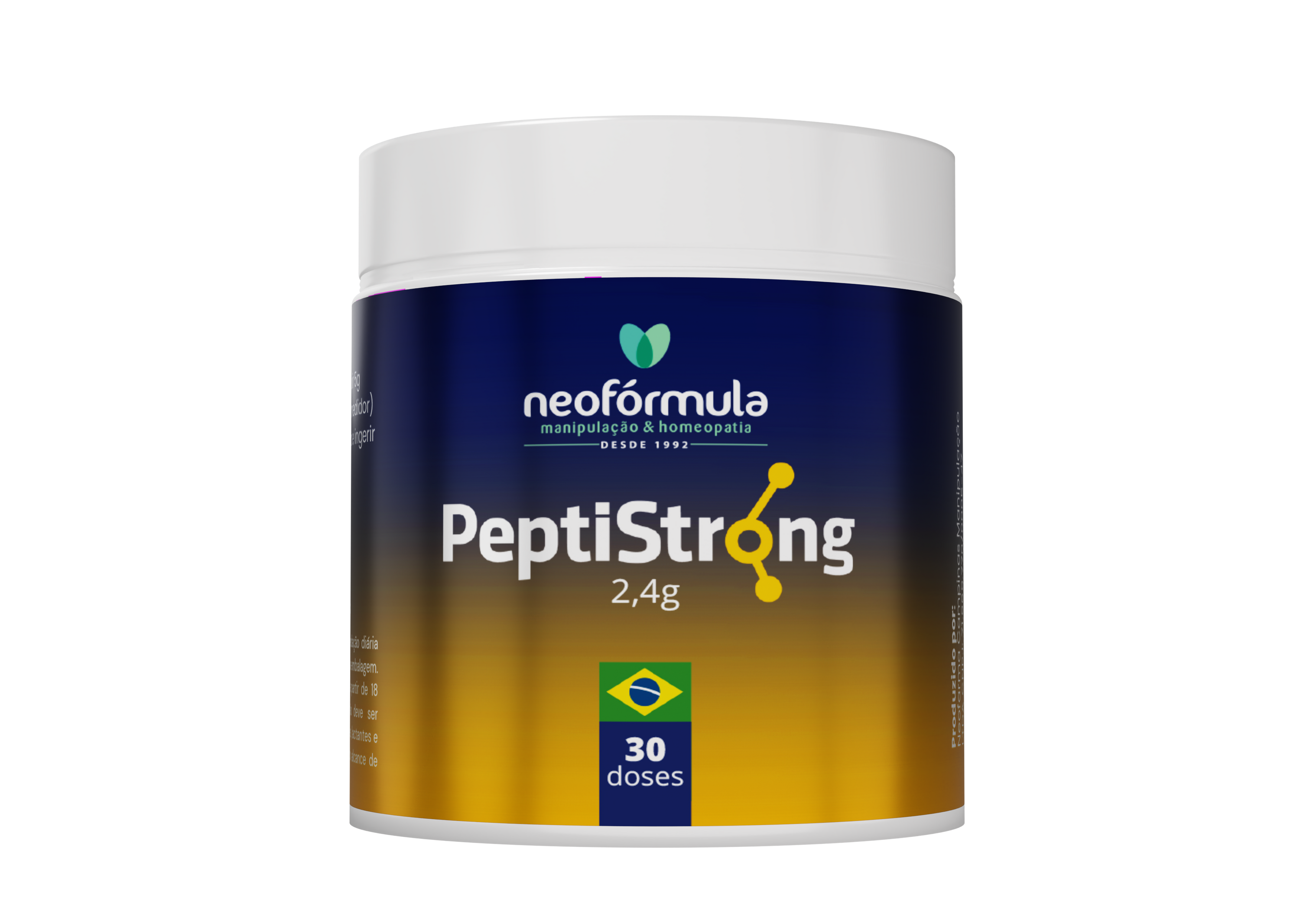 PEPTISTRONG 2,4g com COLÁGENO - 30 doses – Neofórmula