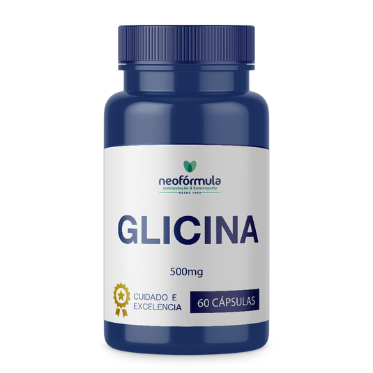 Glicina 500mg 60 Cápsulas – Neofórmula